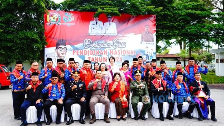 Pemkab Karo Gelar Upacara Peringatan Hardiknas Tahun 2024