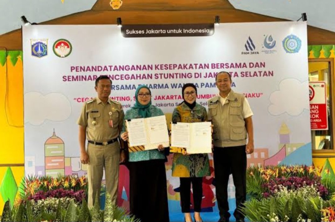 Dharma Wanita PAM Jaya Jadi Orang Tua Asuh 271 Anak Stunting ...