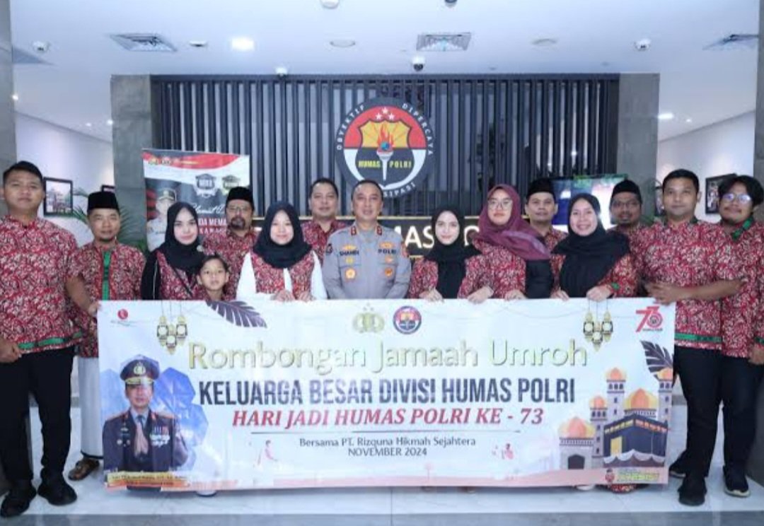 Hari Jadi ke-73, Humas Polri Berangkatkan Personel dan Jurnalis Ibadah ...